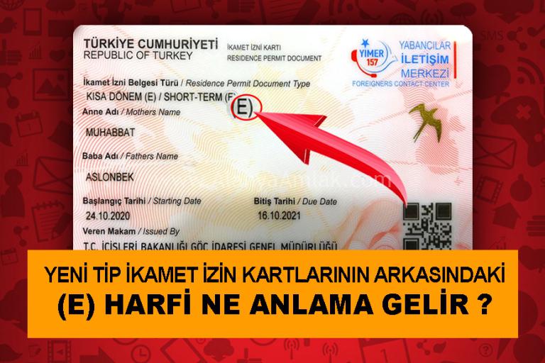 What Is The Meaning Of The Serial Number In The Turkish Residence Card ...